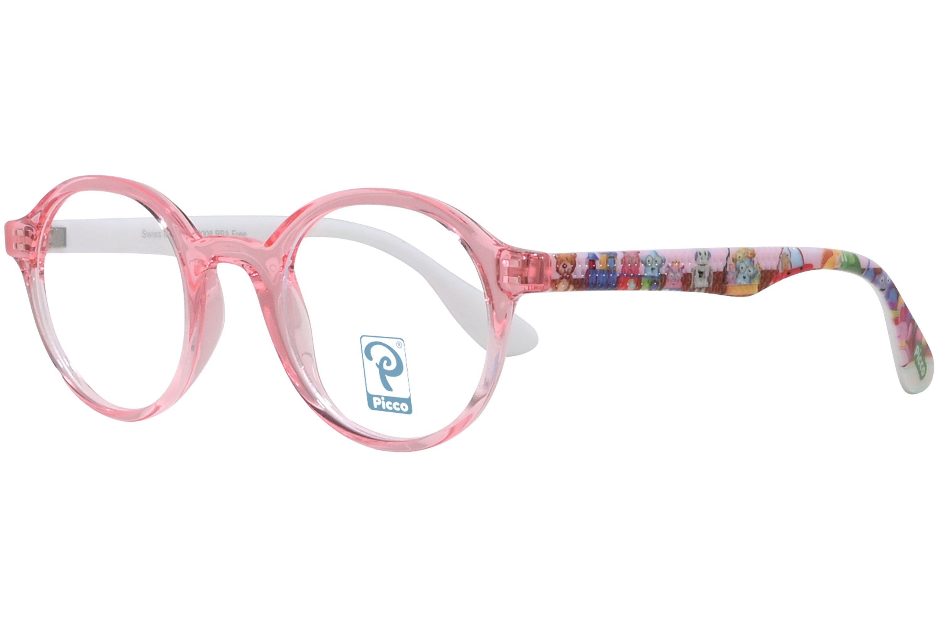 Picco Kids Round Eyeglasses - PD2141-C0008 – Eyez.ae